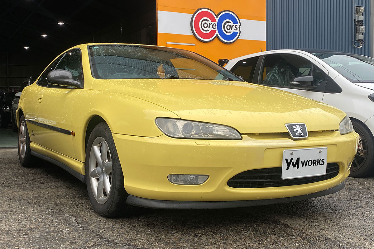 プジョー 406 クーペ（Peugeot 406 Coupe）の車検｜大阪府藤井寺市のT様 | ワイエムワークス公式｜輸入車・外車専門のプロショップ