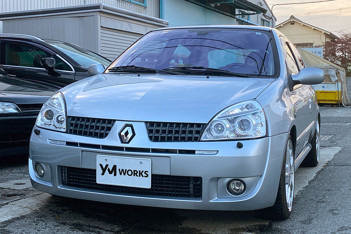 ルノー ルーテシア R.S.（Renault Lutecia R.S.）の12ヶ月定期点検｜兵庫県神戸市のH様 | ワイエムワークス公式｜輸入 ...
